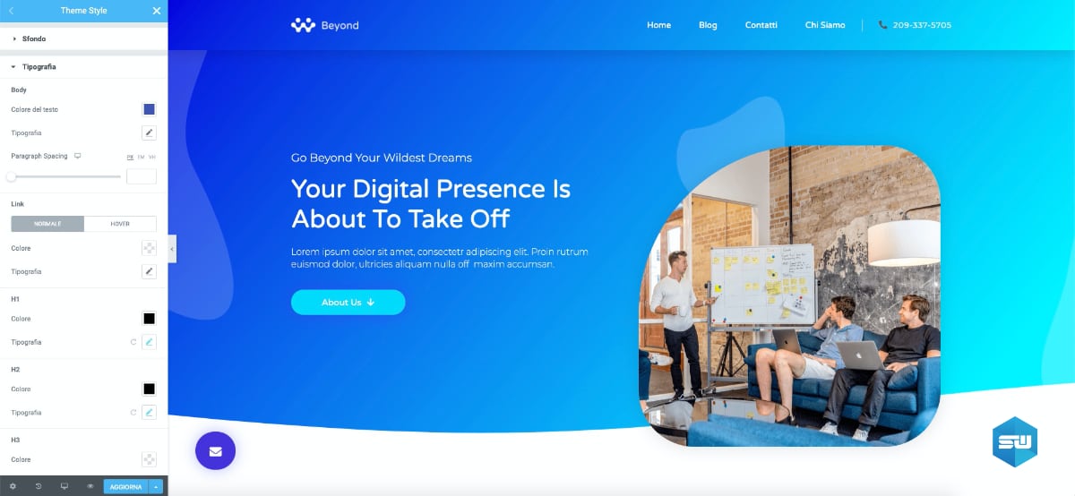 Elementor Theme Style: dai uno stile al tuo tema con Elementor